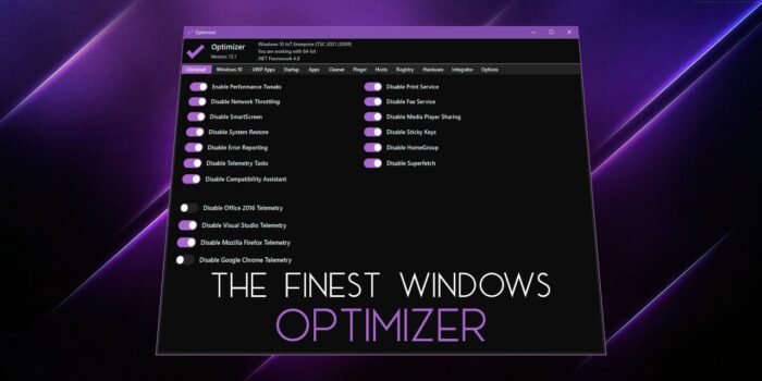 Optimizer Download para Windows 11/10/7 - NC