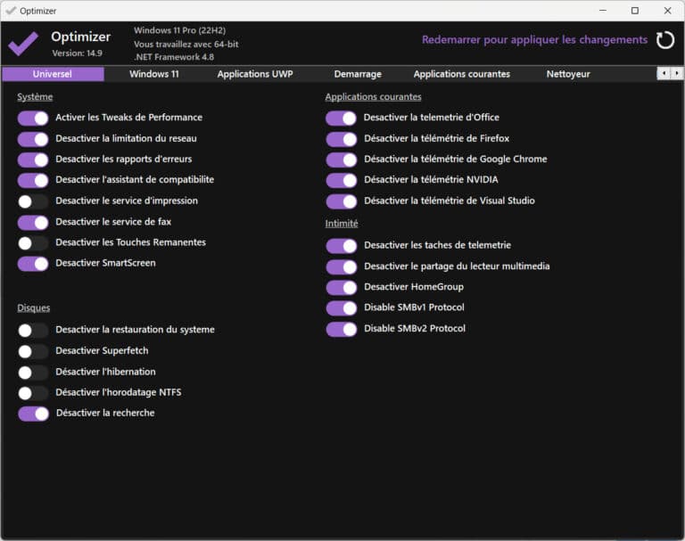 Optimizer Download per Windows 11/10/7 - NC
